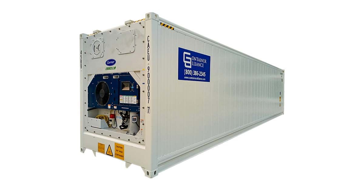 Refrigerated Shipping Containers for Rent | Container Alliance